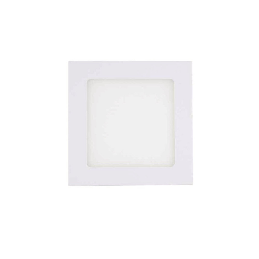 Panel LED Slim 18W Cuadrado Blanco – LuckyLED